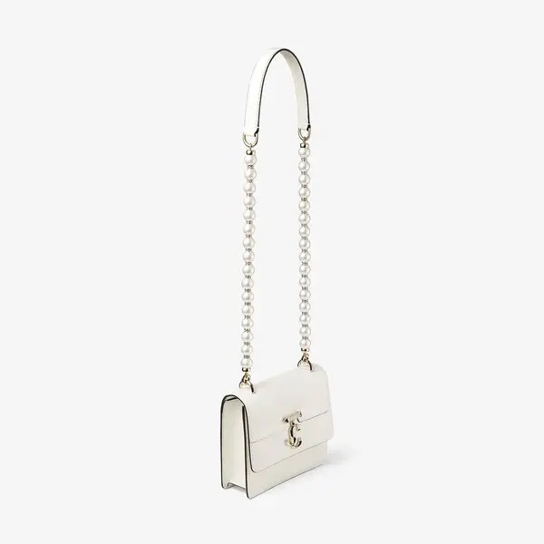 Jimmy Choo Avenue Quad Xs Shoulder Bag In Latte/Light Gold - 50
